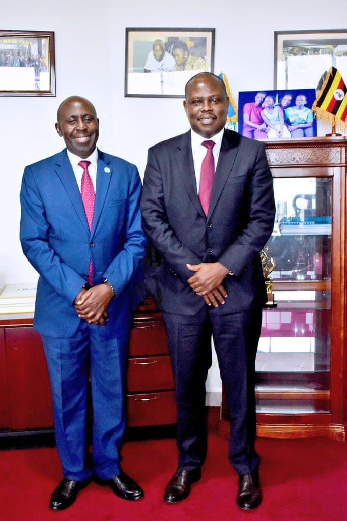 Brig. Gen. Henry Isoke Pays Courtesy Call on Newly Appointed Auditor ...